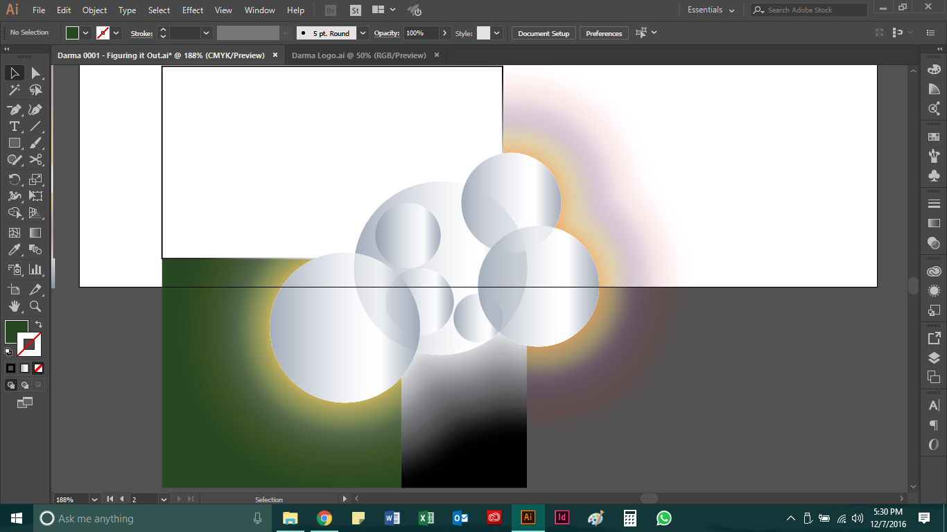 Solved Outer Glow Not Showing Up On Object Filled With Wh Adobe Support Community 8748432
